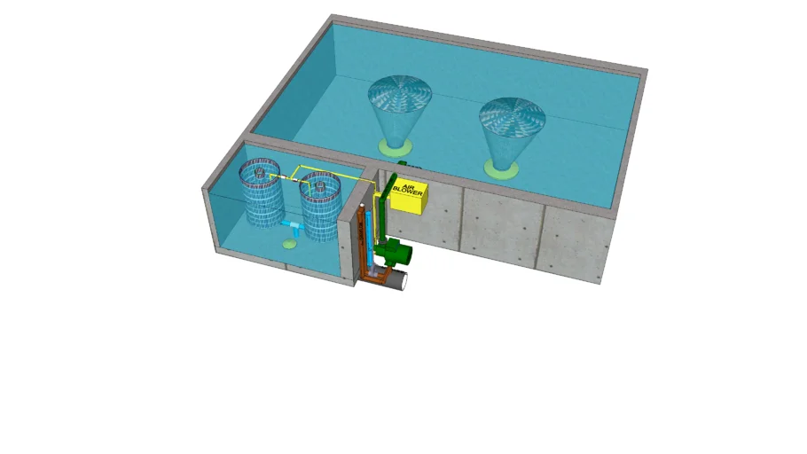 Koi Pond System | 3D Warehouse