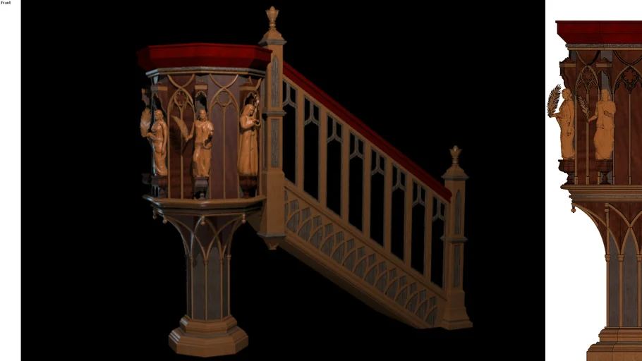 Church Pulpit | 3D Warehouse