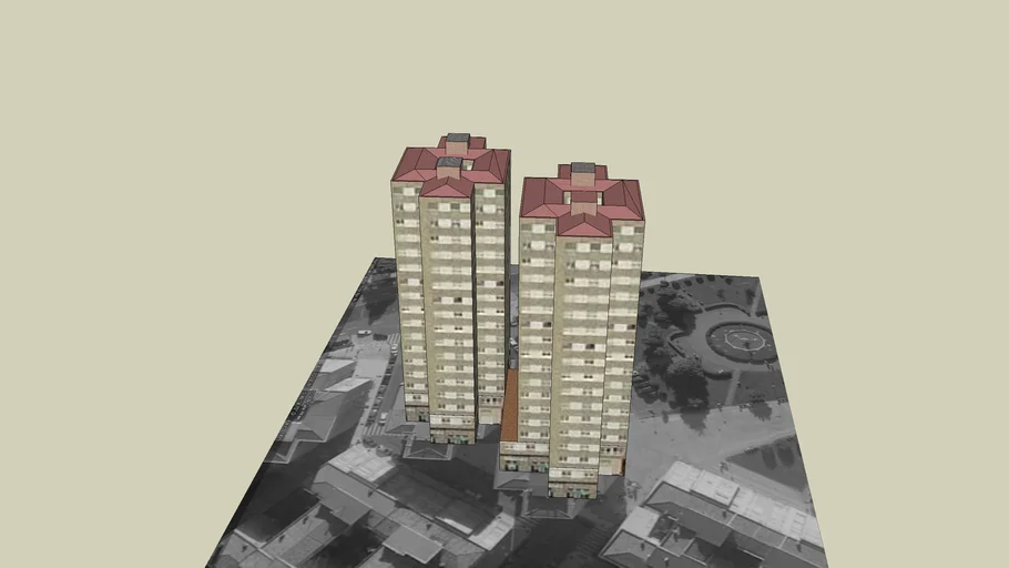 torre de viviendas pumarin | 3D Warehouse