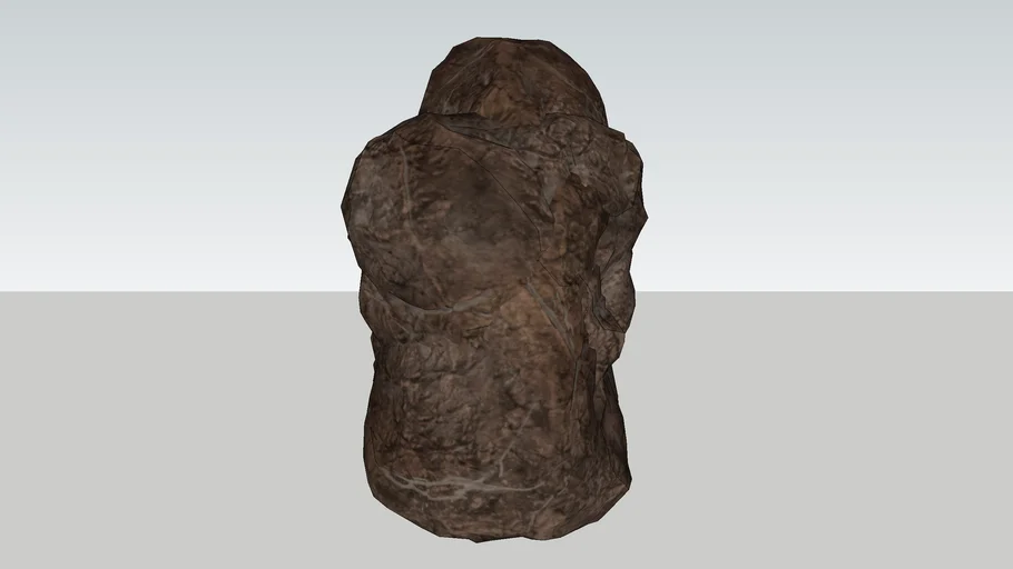 Rocha simples, simple rock | 3D Warehouse
