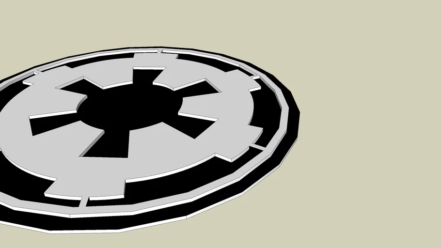 Great Galactic Fel Empire sympol | 3D Warehouse