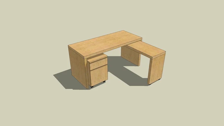 Desk | 3D Warehouse
