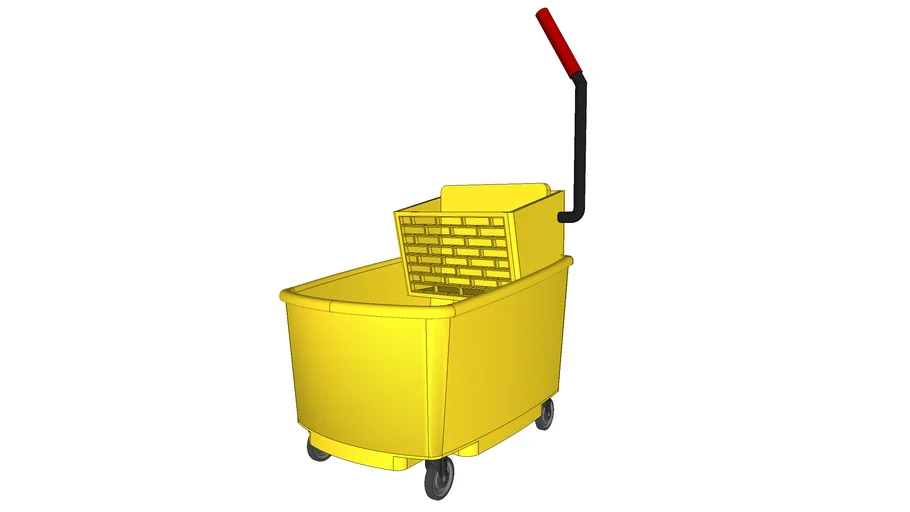 Mop Bucket Wringer | 3D Warehouse
