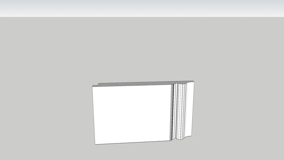 plinthe | 3D Warehouse