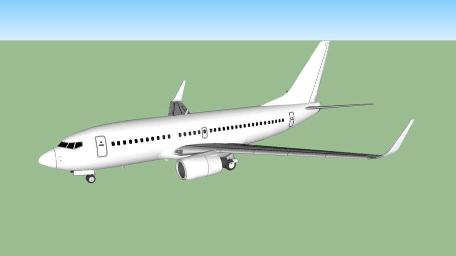 Template - Boeing 737-700 v.2 | 3D Warehouse