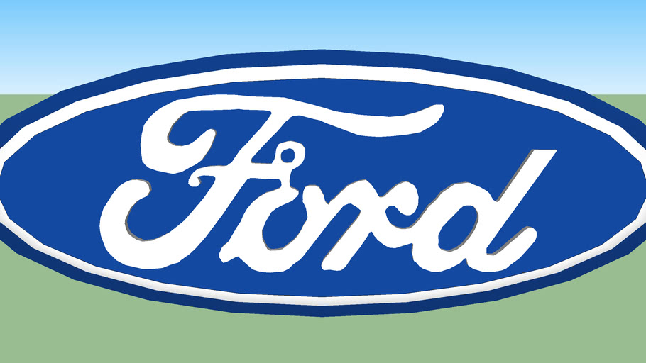 Ford Logo | 3D Warehouse