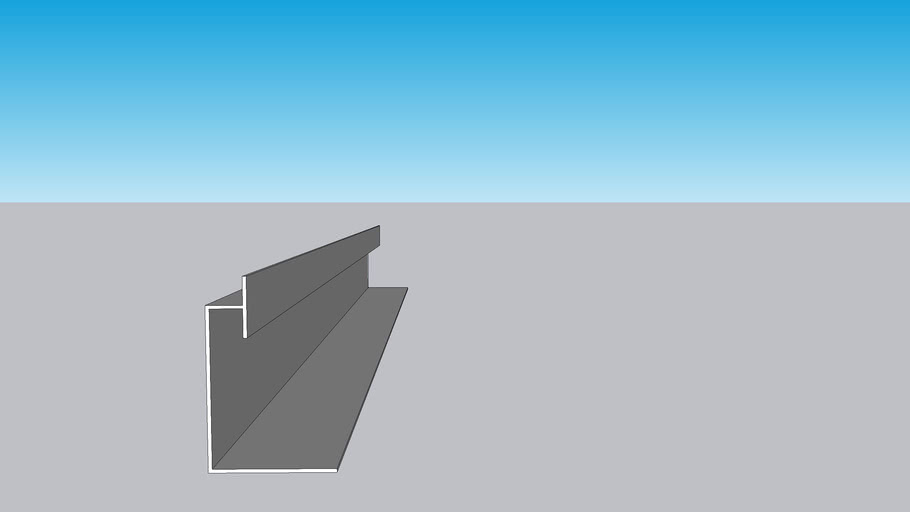 Aluminum side-fascia board | 3D Warehouse