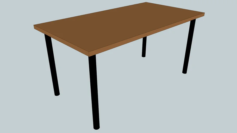 Simple Table | 3D Warehouse
