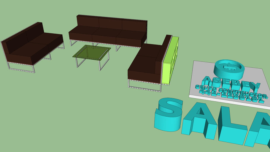 sala modelo 'VIERA' | 3D Warehouse