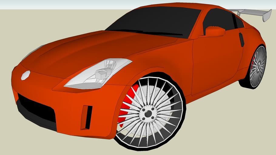 modified Nissan 350z | 3D Warehouse