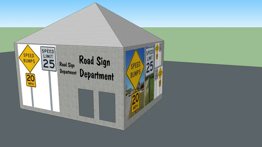 Road Sign Department | 3D Warehouse