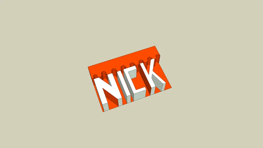 Nick | 3D Warehouse