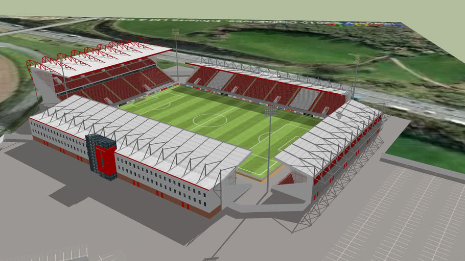 Stadium Expansion phase 1 | 3D Warehouse