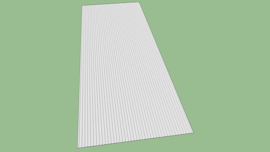 Translucent Roof Sheet for SFG | 3D Warehouse