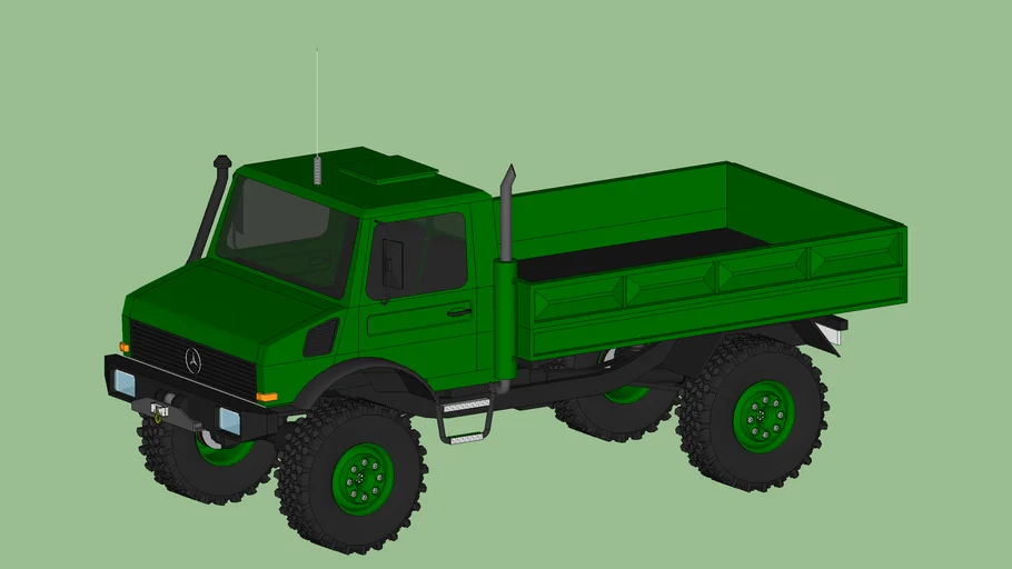 Mercedes Benz Unimog U435 - U1500 | 3D Warehouse