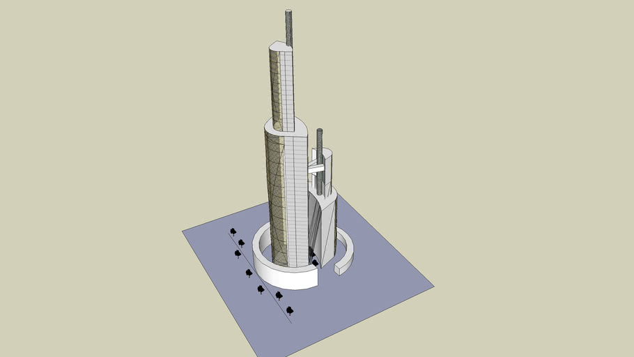 futuristic tower | 3D Warehouse