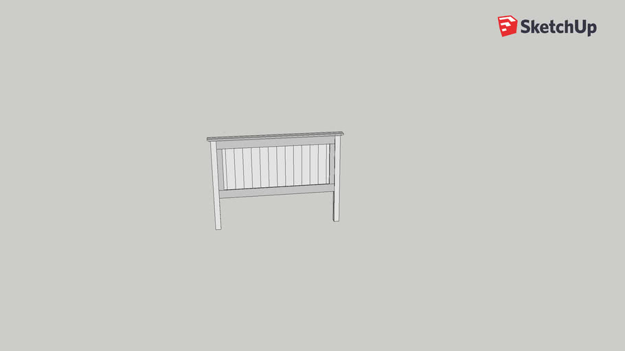 King headboard | 3D Warehouse