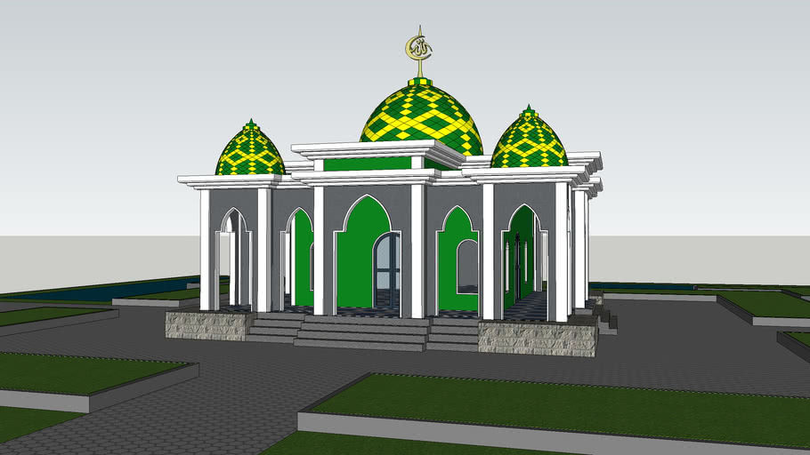 Masjid Modern | 3D Warehouse