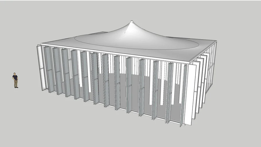 Paper Dome Church Taiwan (Puli, Taiwan) | 3D Warehouse