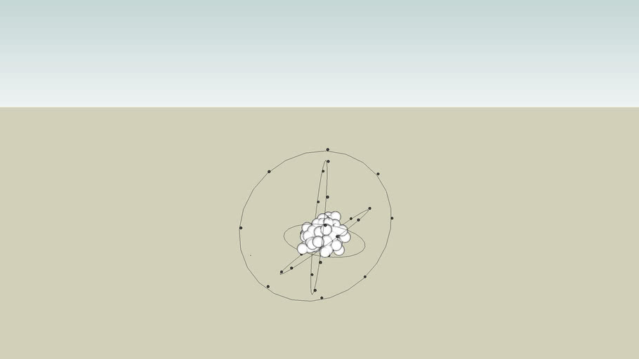 Iron Atom Model | 3D Warehouse