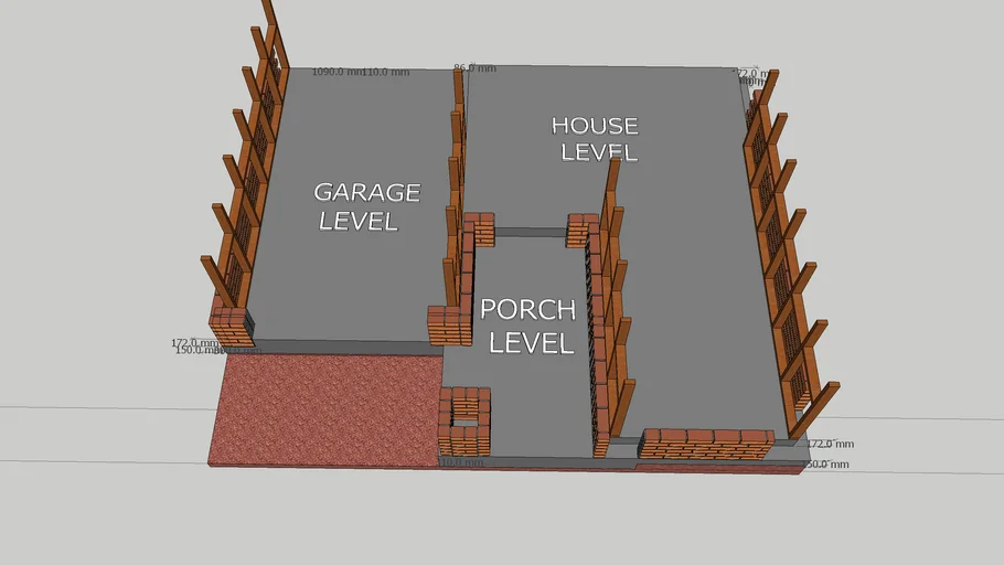 PLAN FOOTING ok | 3D Warehouse