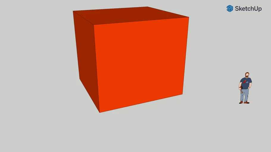 amazing orange cubee | 3D Warehouse