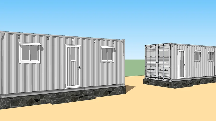 Kantor Kontainer | 3D Warehouse