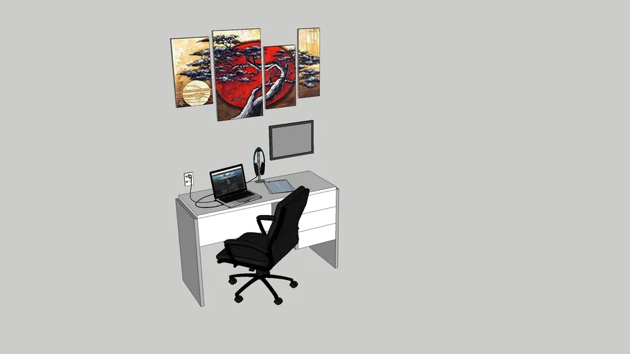 Desk | 3D Warehouse