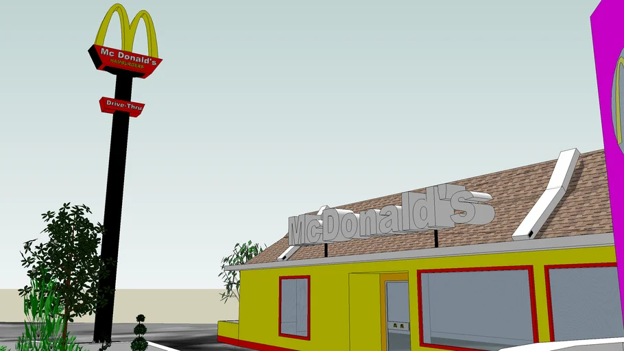 McDonald´s Hamburgers. Fast Food. | 3D Warehouse