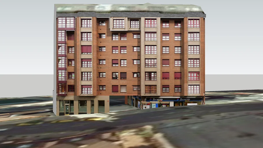 Edificio Fray Ceferino 40-42, Oviedo | 3D Warehouse