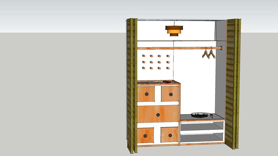 Closet Set-Up | 3D Warehouse