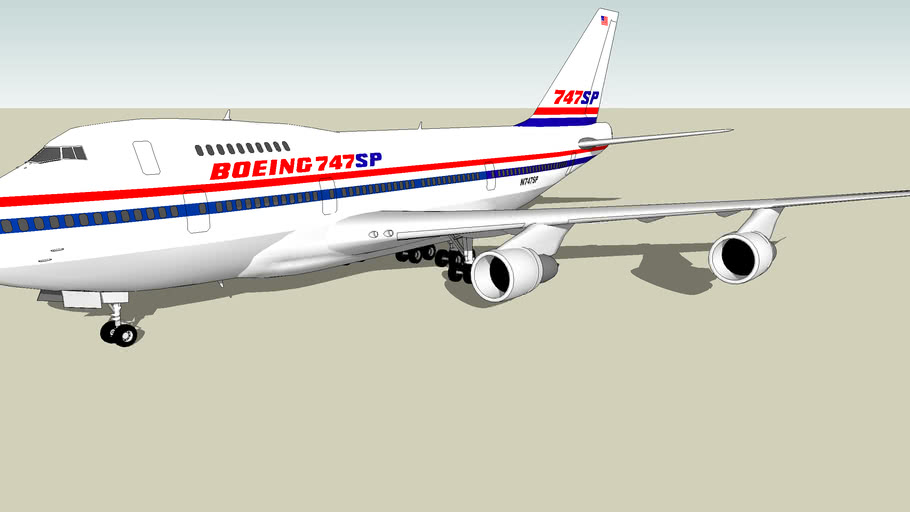 Boeing 747SP-20 Prototype | 3D Warehouse