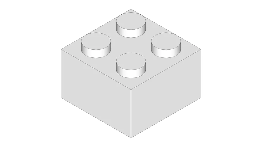 Lego; item 3003 | 3D Warehouse