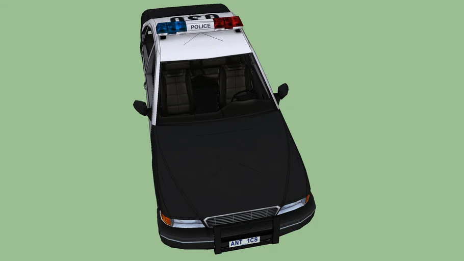 Ready Cop Car | 3D Warehouse