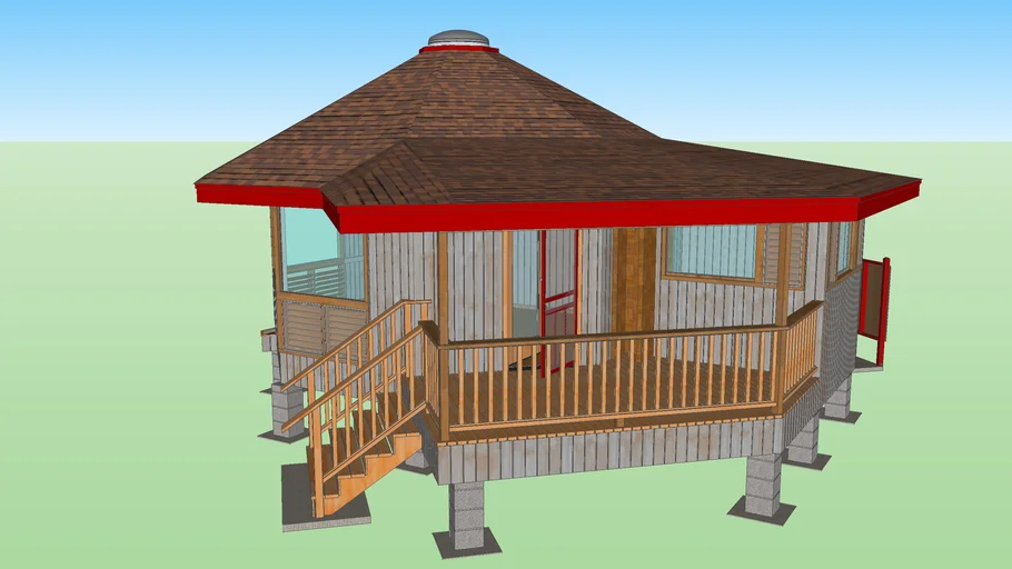 Hawaiian Guest House | 3D Warehouse