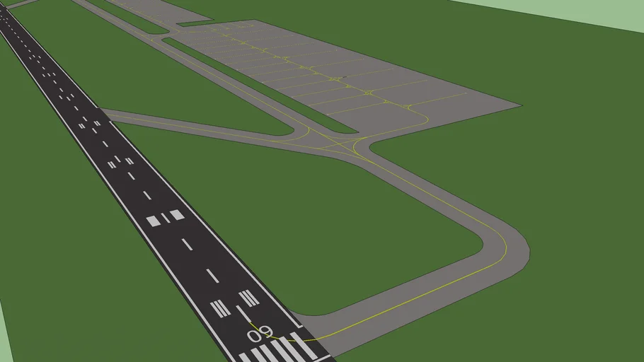 Airport manoeuvring area | 3D Warehouse