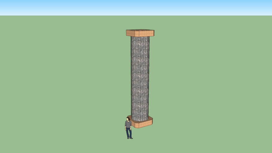 Greek Modern Pillar | 3D Warehouse