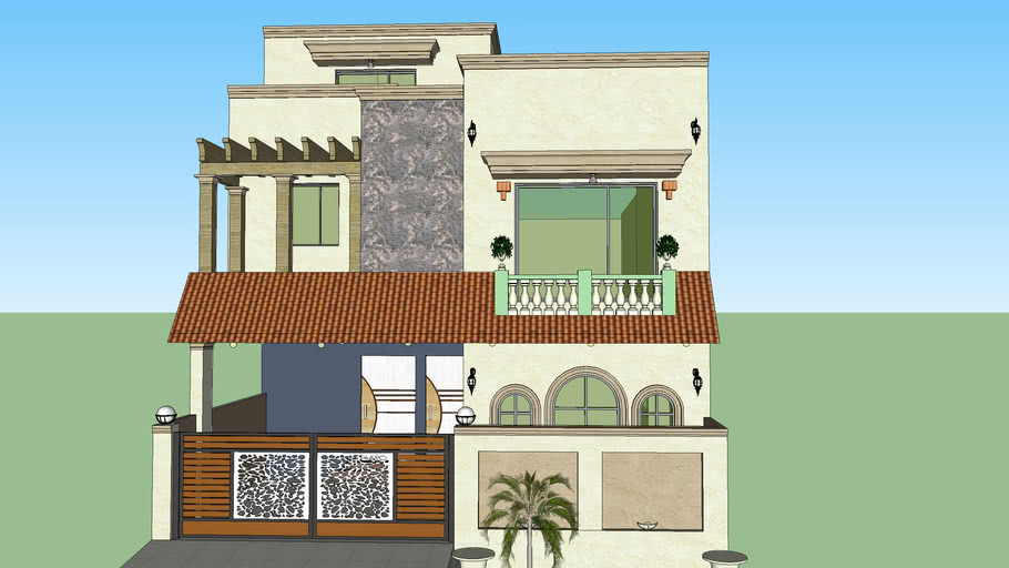 MODERN MEDITERRANEAN HOUSE | 3D Warehouse