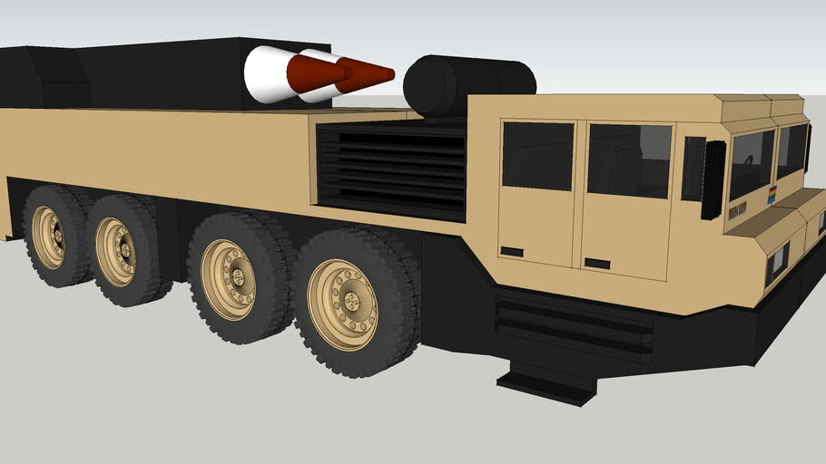 Schmidt Defense System WMD4 Siren 1980s-2010s | 3D Warehouse