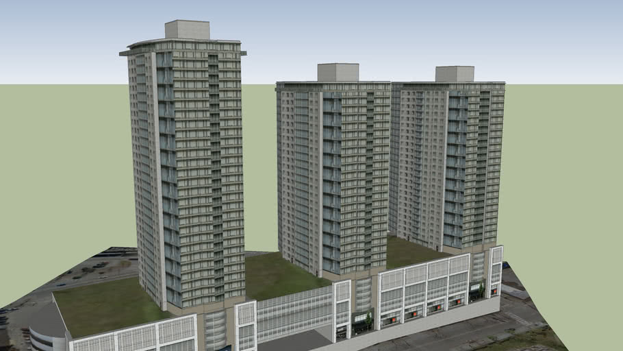 The Azure Towers at Plaza 88 (ge) | 3D Warehouse