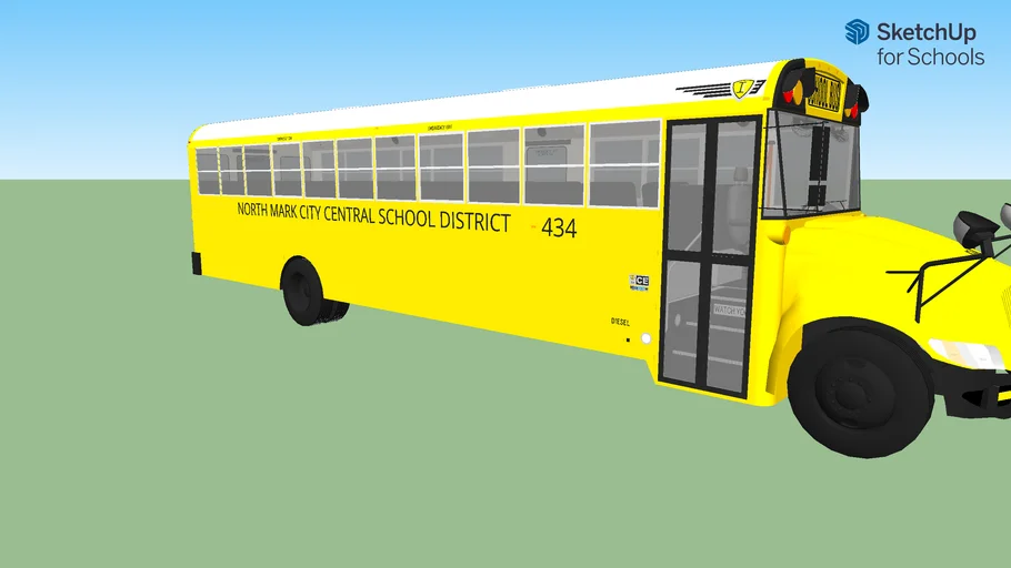2013 IC CE Bus 434 | 3D Warehouse