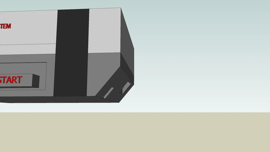 NINTENDO ENTERTAINMENT SYSTEM (NES) | 3D Warehouse