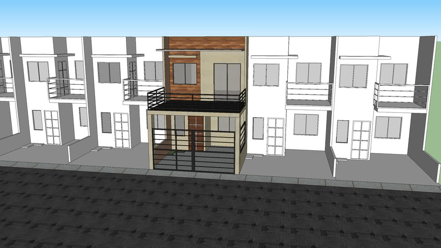 rowhouse | 3D Warehouse