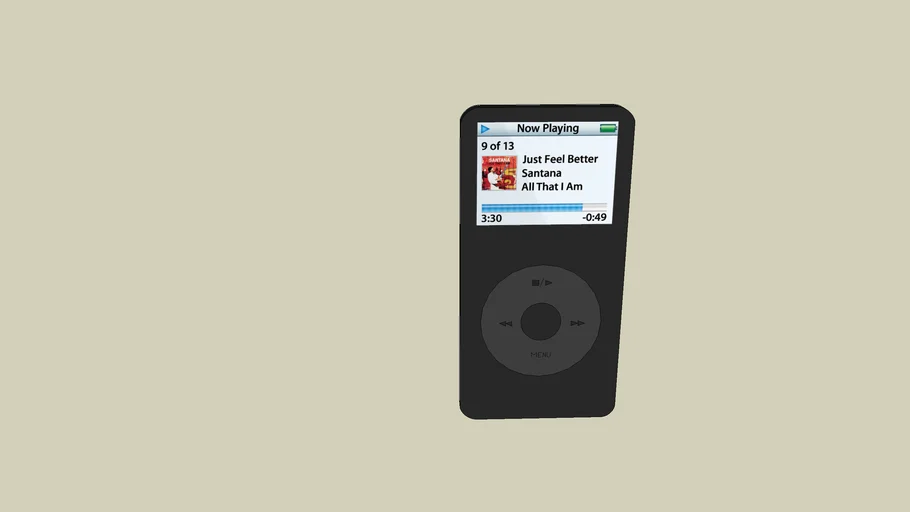 Ipod Nano | 3D Warehouse