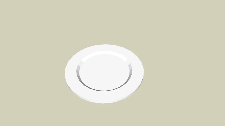 Plate | 3D Warehouse