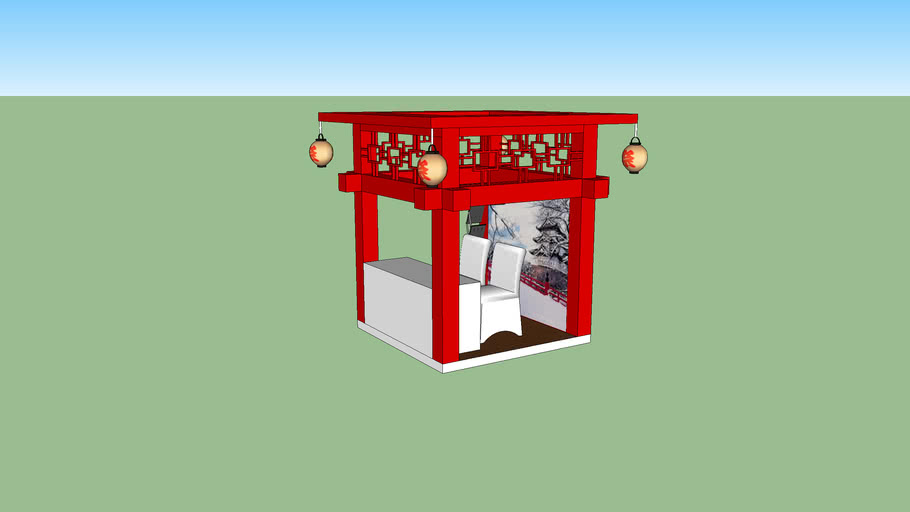 Japanese Booth | 3D Warehouse