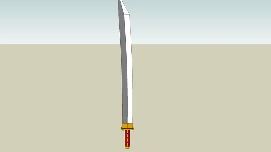ichigo sword | 3D Warehouse