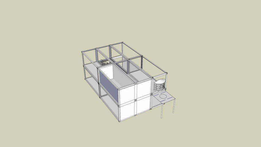 Shipping Container House | 3D Warehouse