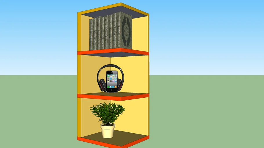 Modern style Shelf ~~ | 3D Warehouse