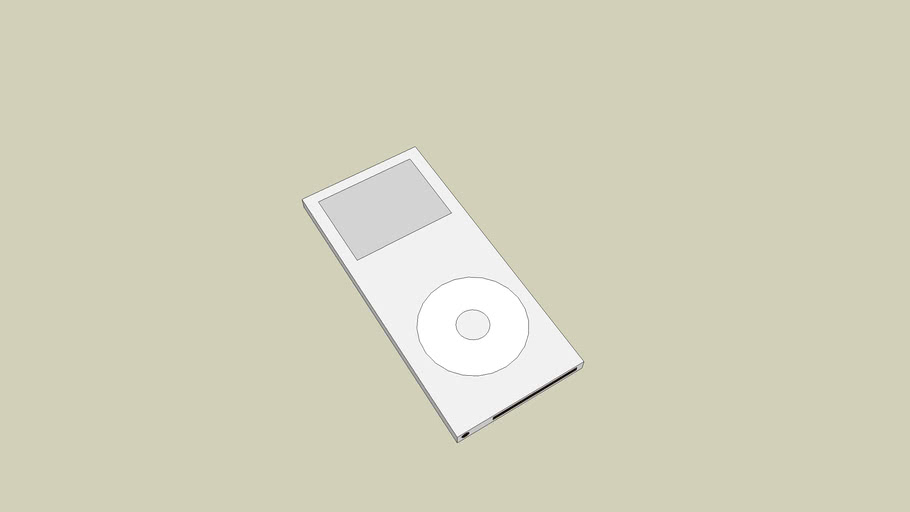 Ipod Nano G5 | 3D Warehouse